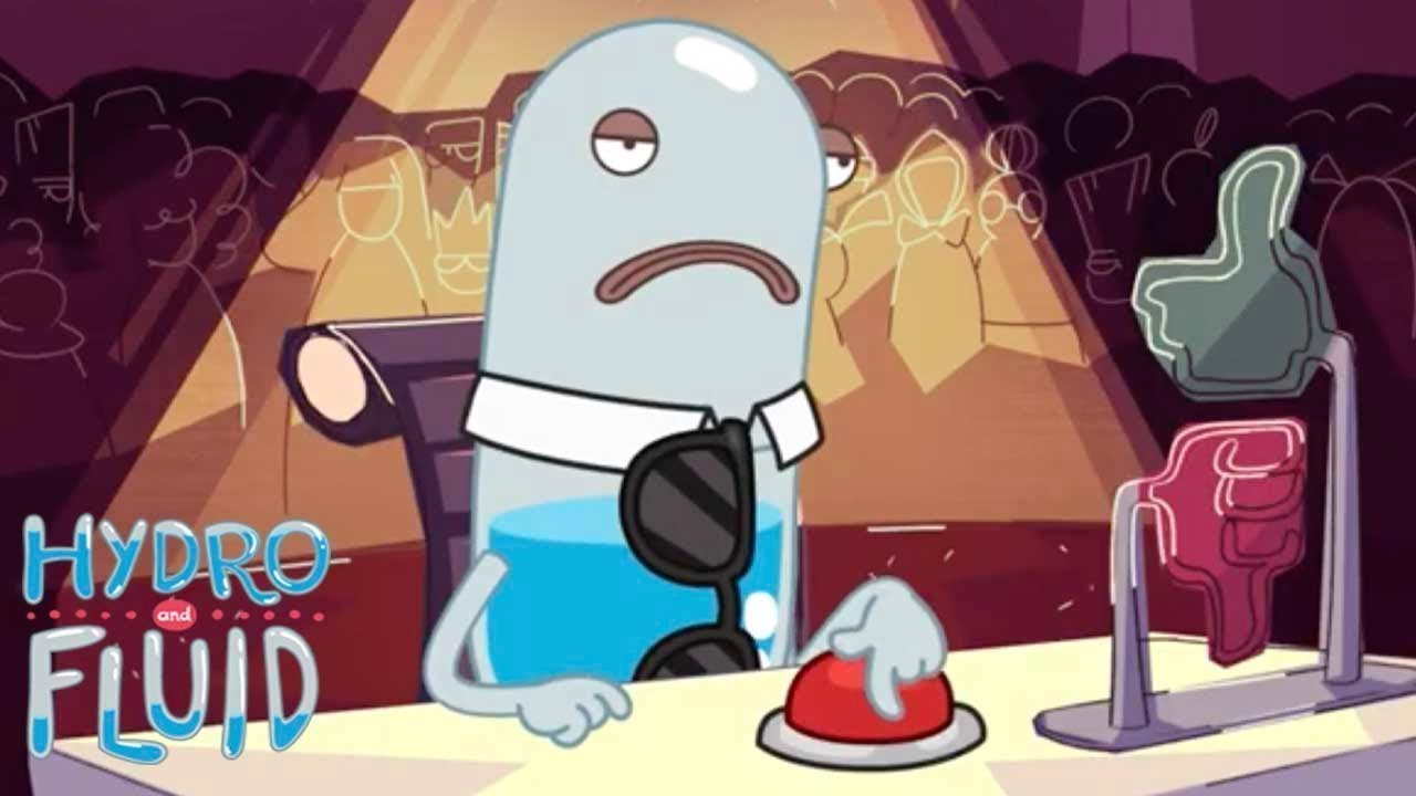 HYDRO and FLUID 🧪 The Big Talent Show! ⭐️ Science Cartoons for kids ...