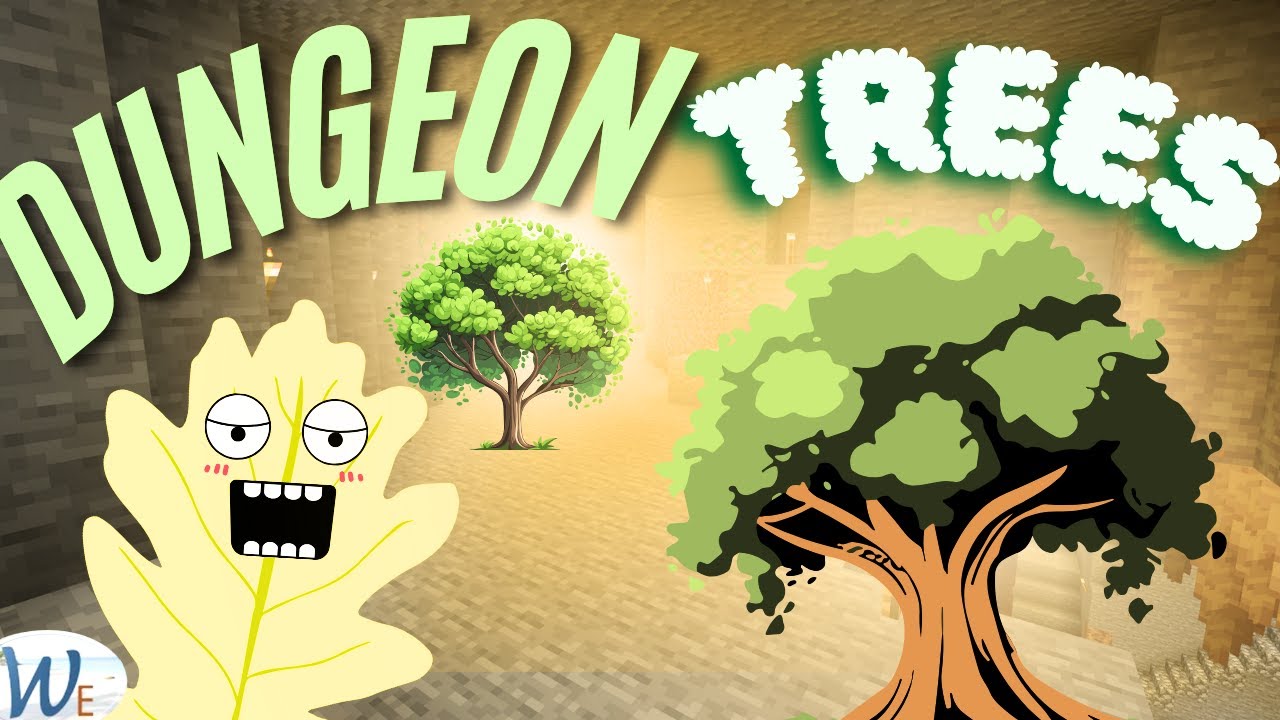 DUNGEON Trees to solve my tree needs....DUNGETREES!!! (Minecraft Realms ...