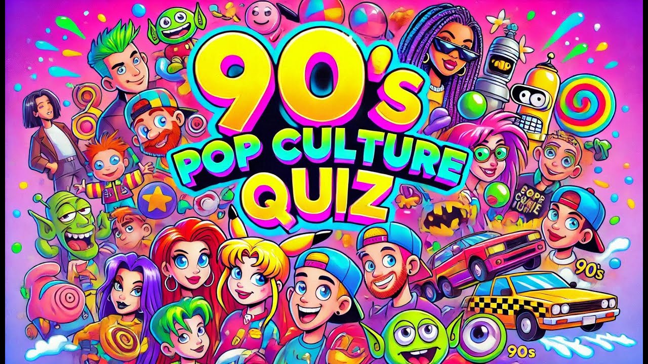 20 90s Quiz Questions | Test Your 90s Knowledge & Fun Trivia Challenge ...