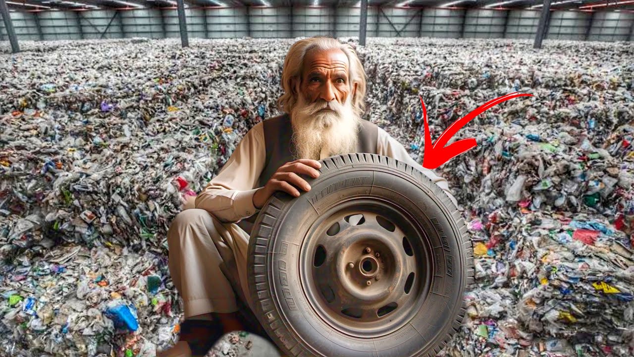 Unbelievable Recycling Videos | How Hardworking People Recycle Rubber ...