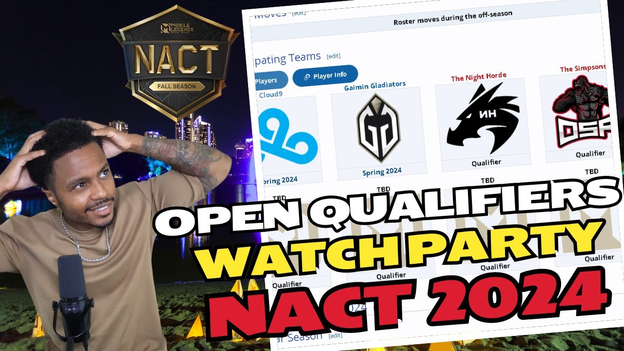 NACT FALL 2024 OPEN QUALIFIERS - YouTube