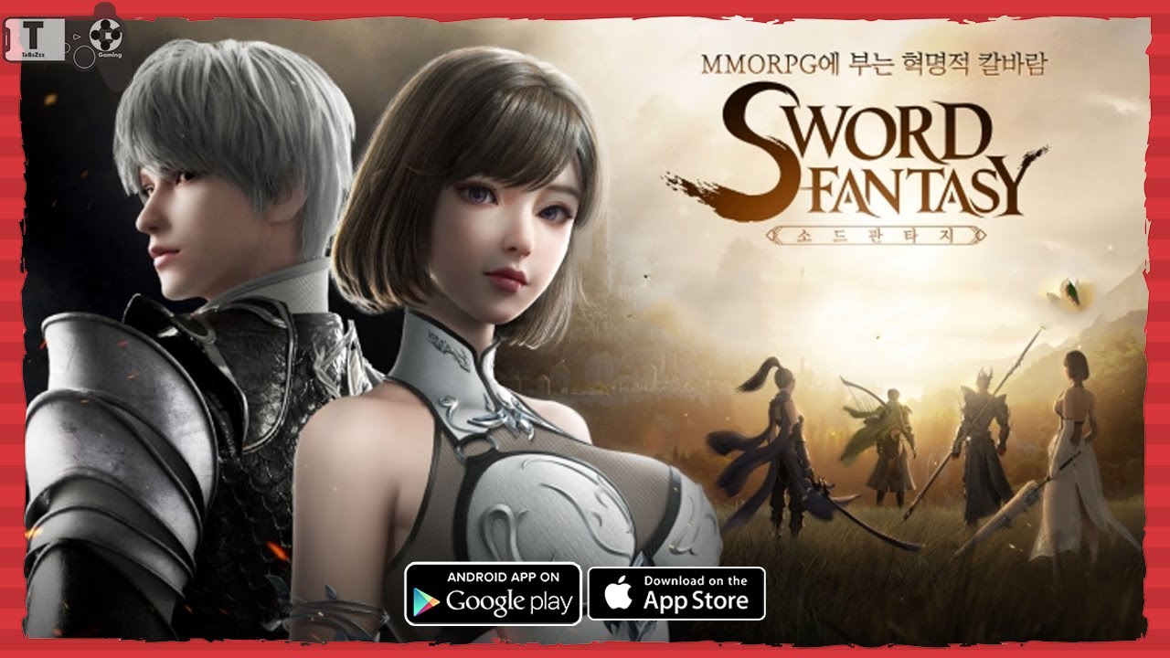 Sword Fantasy Gameplay Android / iOS MMORPG open world - YouTube