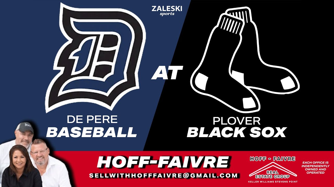 De Pere at Plover | 2025 Legion Baseball Doubleheader - YouTube