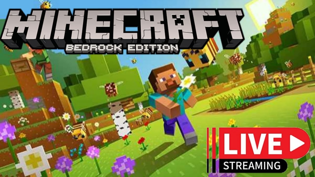 🔴Live Minecraft Bedrock Online - YouTube