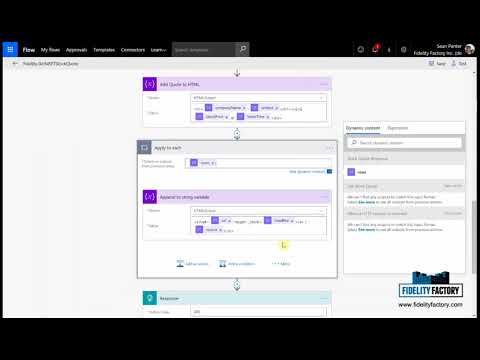 Make Web Parts for Modern SharePoint with MS Flow - YouTube