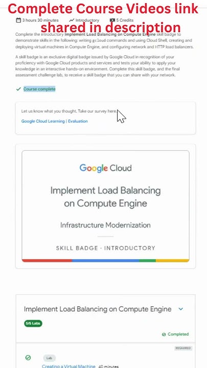 Implement Load Balancing on Compute Engine | Complete Course | qwiklabs #qwiklabs #google #cloud ...