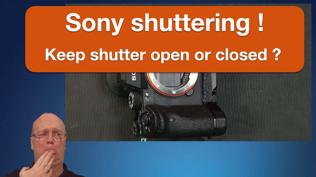 Sony mirrorless shutter closed during lens switches ? - YouTube