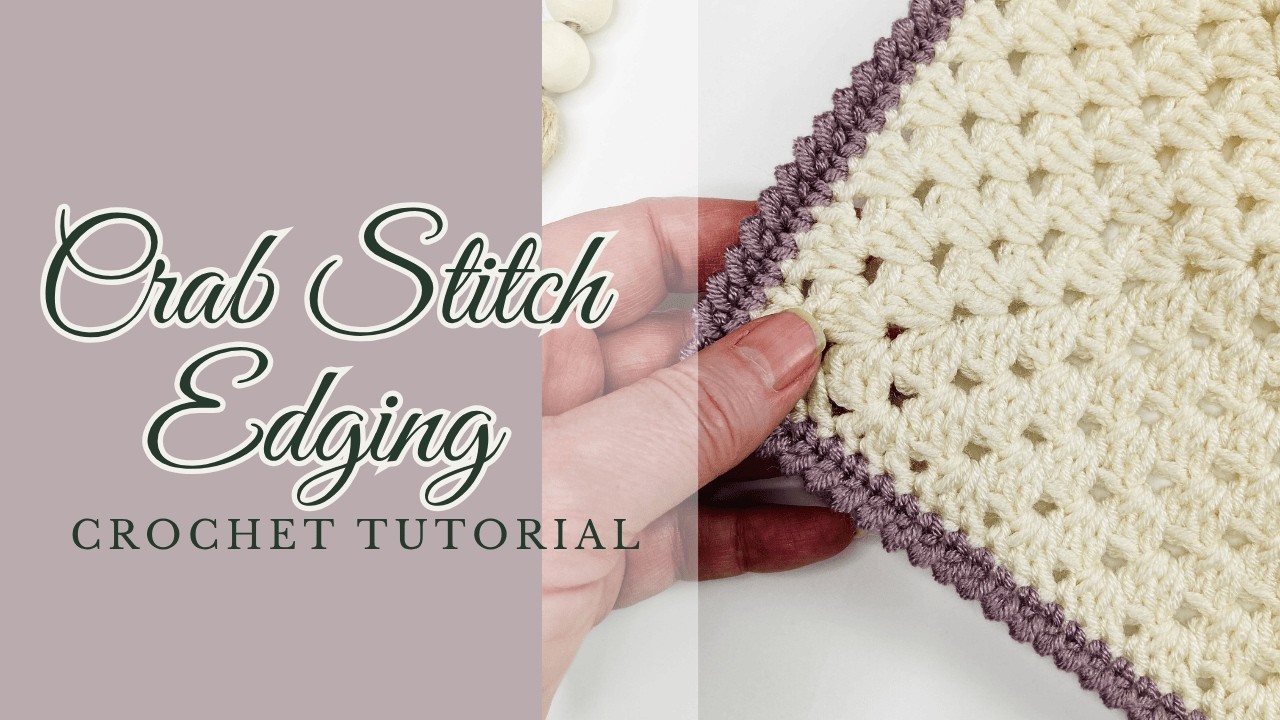 Add This Edging to Every Crochet Project You Make - YouTube