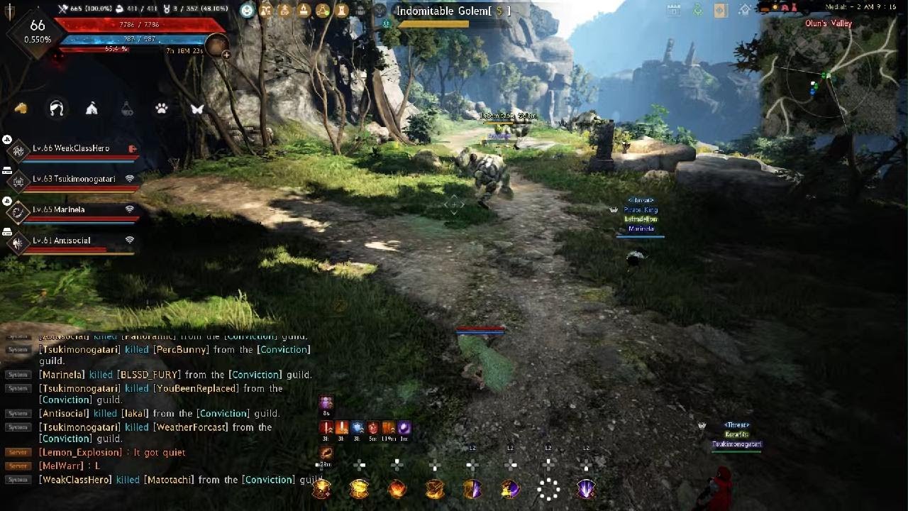 Black Desert Online Consoles - Sweet Oluns Visit Zerged - YouTube