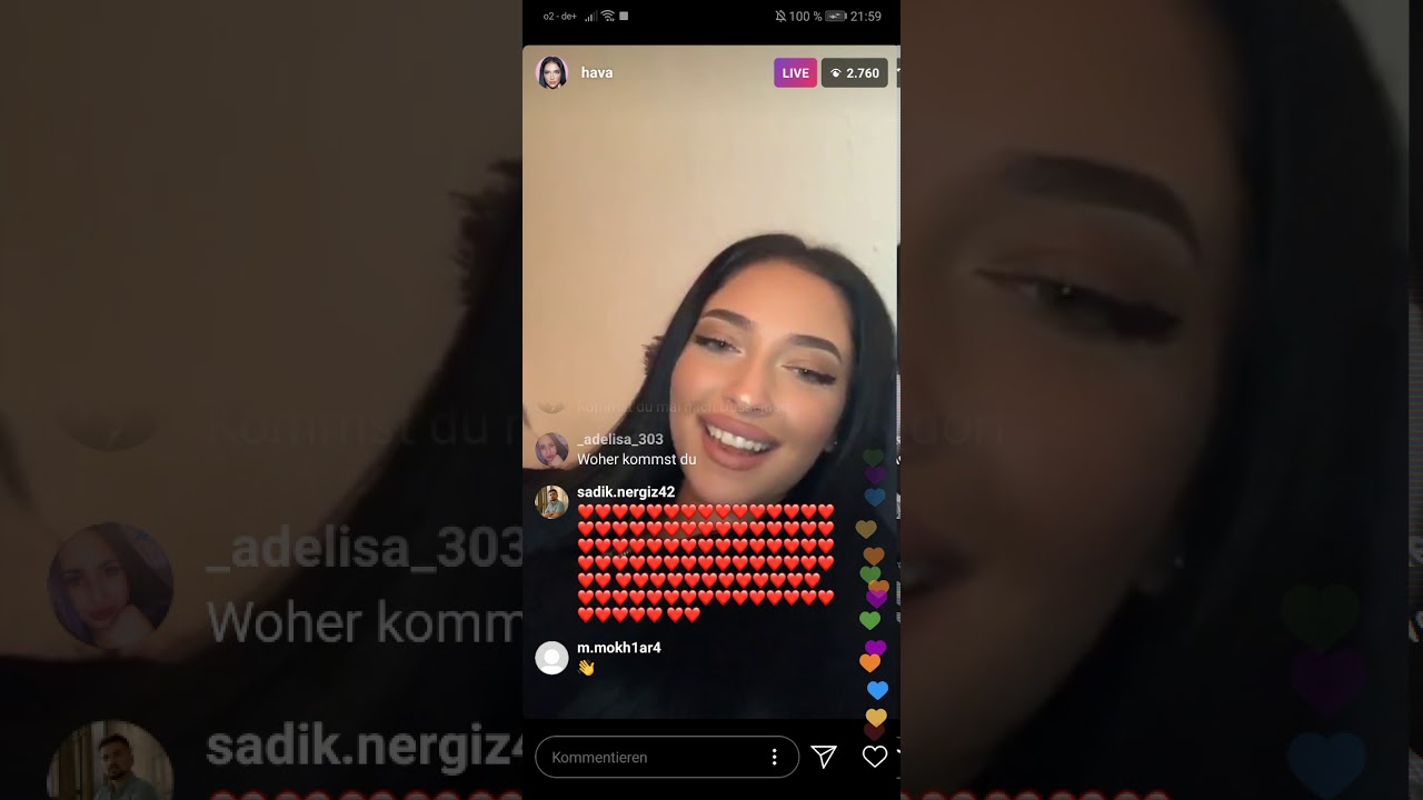 HAVA Instagram Livestream (18.12.2019)😍 - YouTube