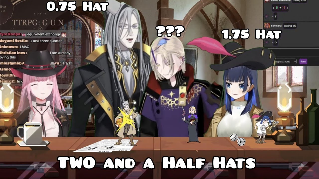 Math Is Hard.. 【holoSALT's TTRPG: GUN Collab】 - YouTube