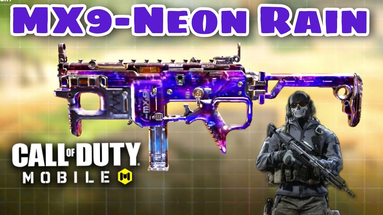 MX9-NEON RAIN COD MOBILE GAMEPLAY EYEBROW - YouTube