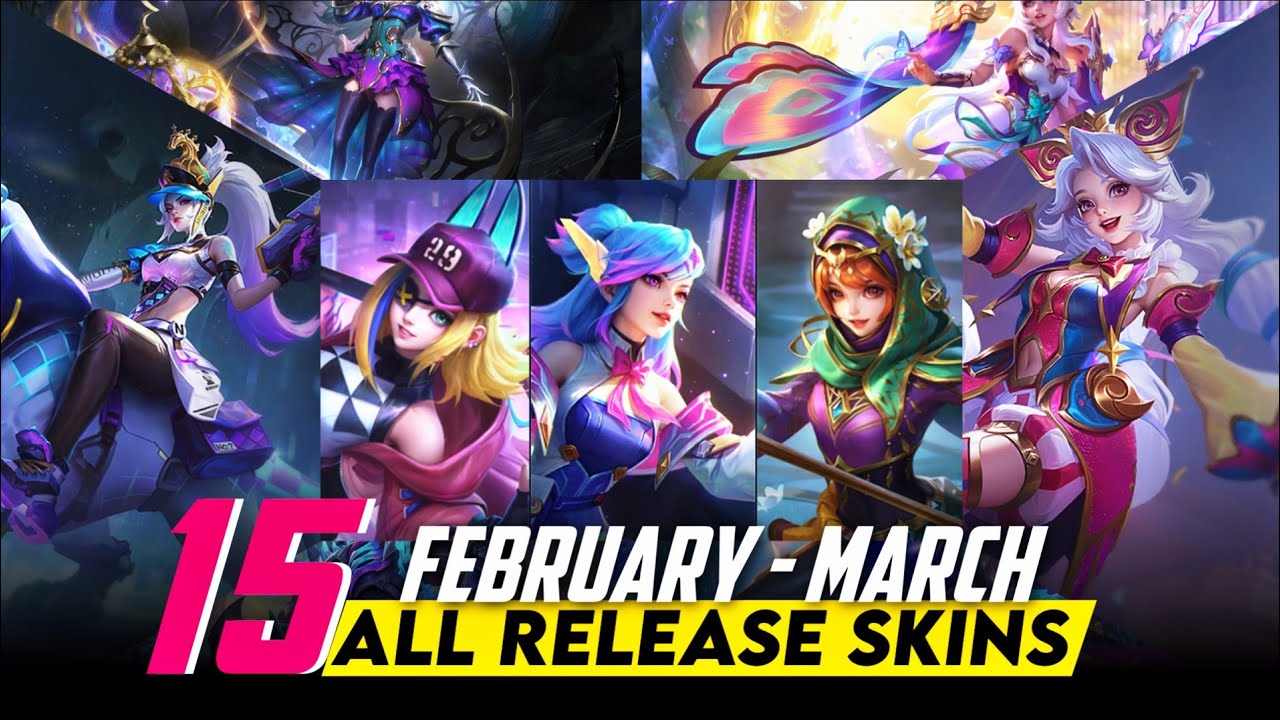 ALL 15+ DATE RELEASE SKINS IN FEBRUARY - MARCH 2025 | UPCOMING SKIN ...