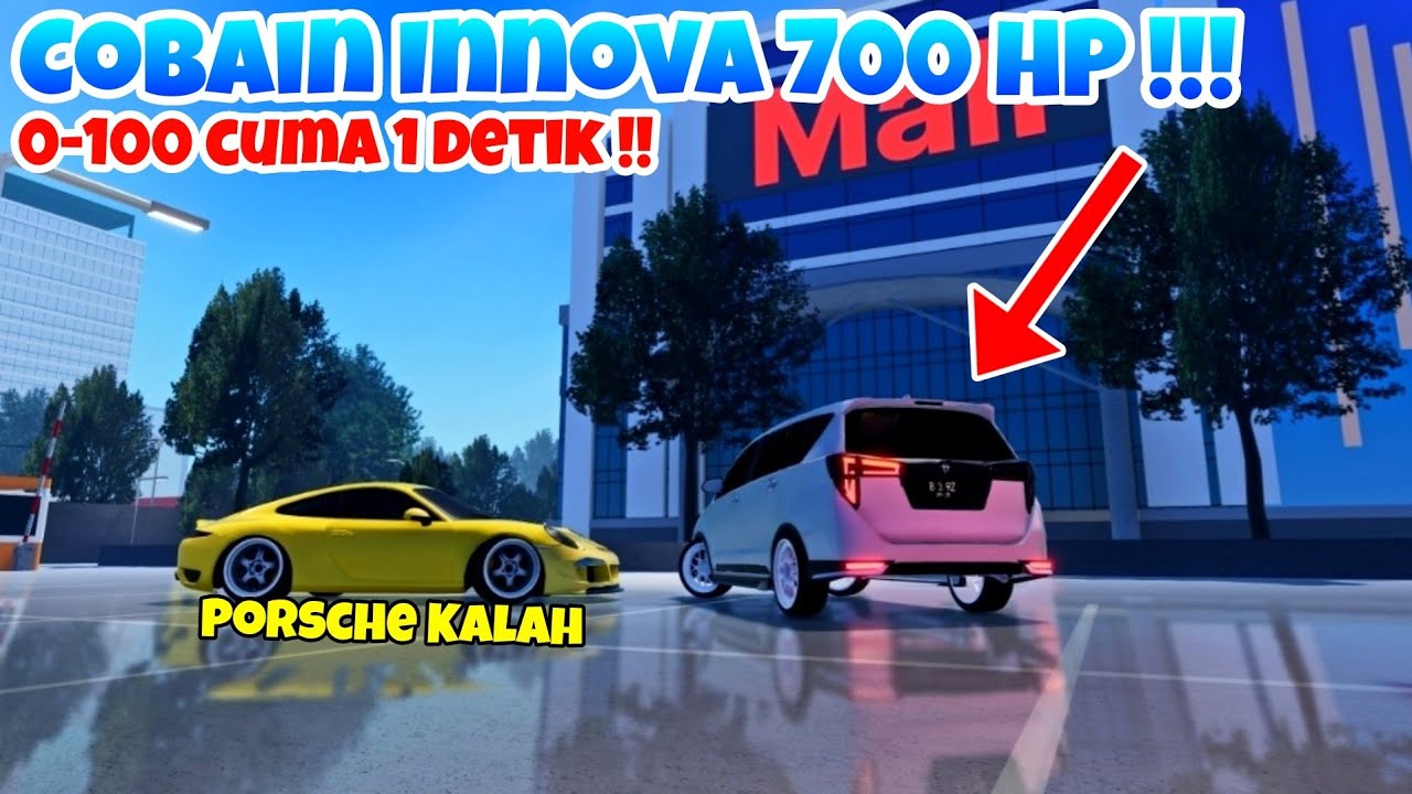 COBAIN TOYOTA INNOVA 700HP DI GAME MIRIP CDID INI !!! | Roblox ...