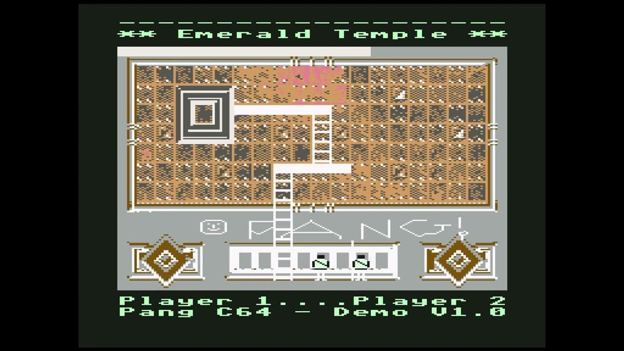 Pang (prototype) - Commodore 64 - YouTube