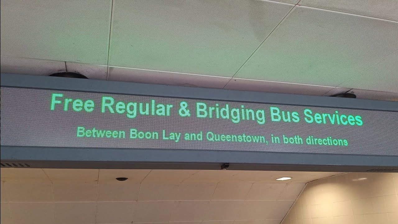 SMRT EWL Service Disruption RATiS (Exit) - YouTube