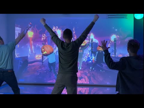 Virtual reality with photos. Interactive photo zone. - YouTube