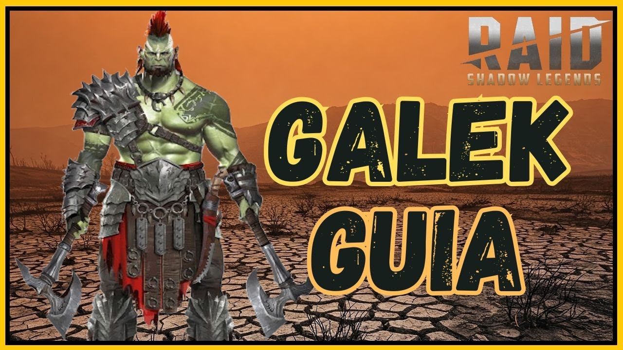 Guia de Galek Campeon Raro Raid Shadow Legends - YouTube