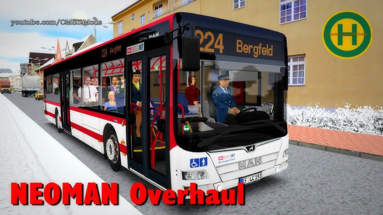 OMSI 2 – NEOMAN Overhaul [2.0.8b - early access] Buses Pack - YouTube