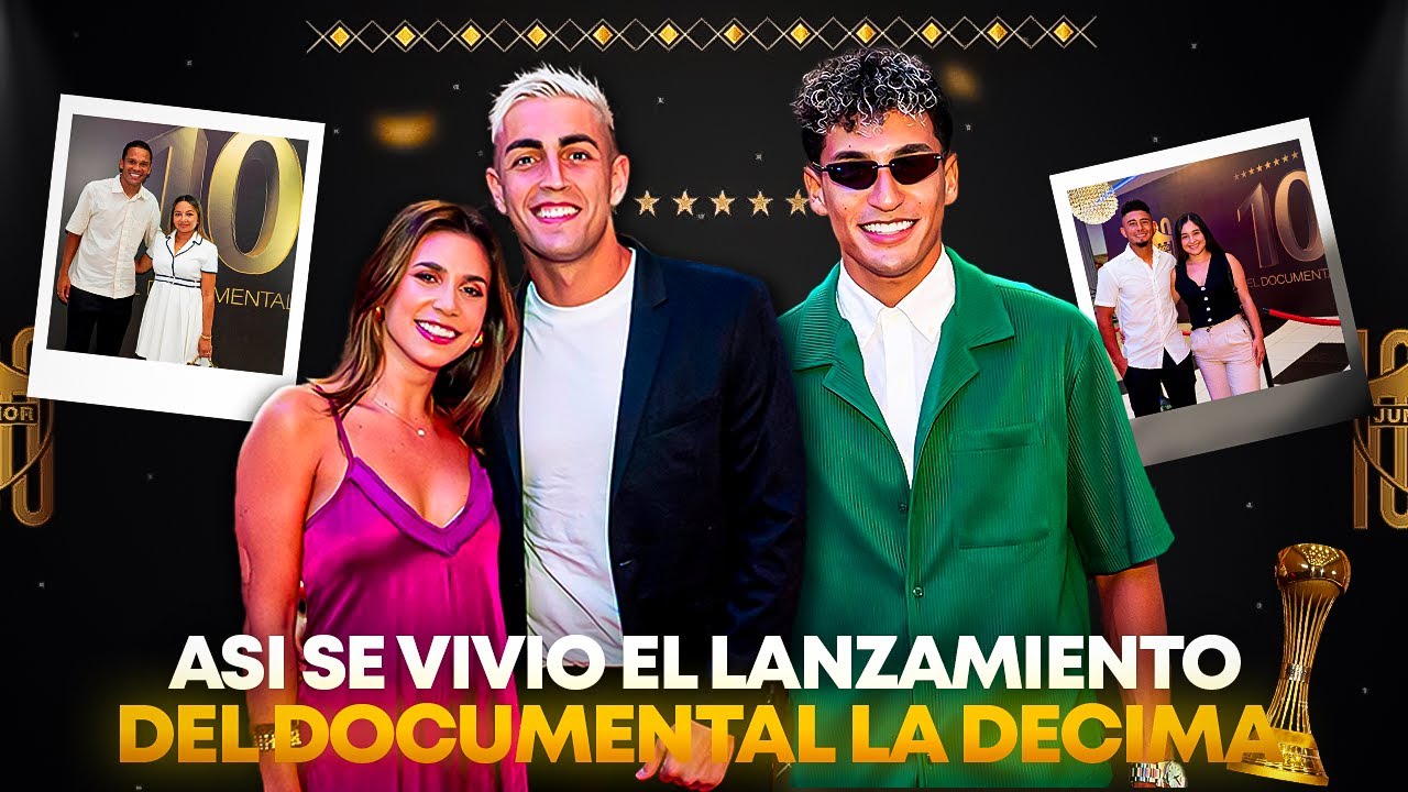 Así se vivió el lanzamiento del documental La Décima🏆🦈 - YouTube