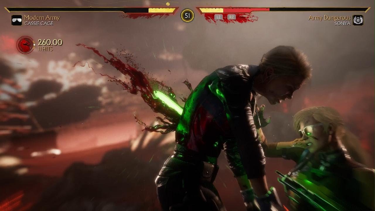 Mortal Kombat 11 head explodes - YouTube