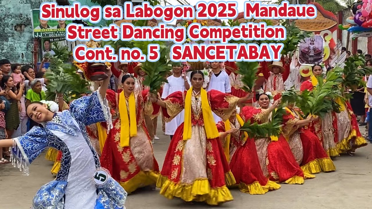 Sinulog sa Labogon 2025 SANCETABAY Street Dancing Labogon Mandaue City ...