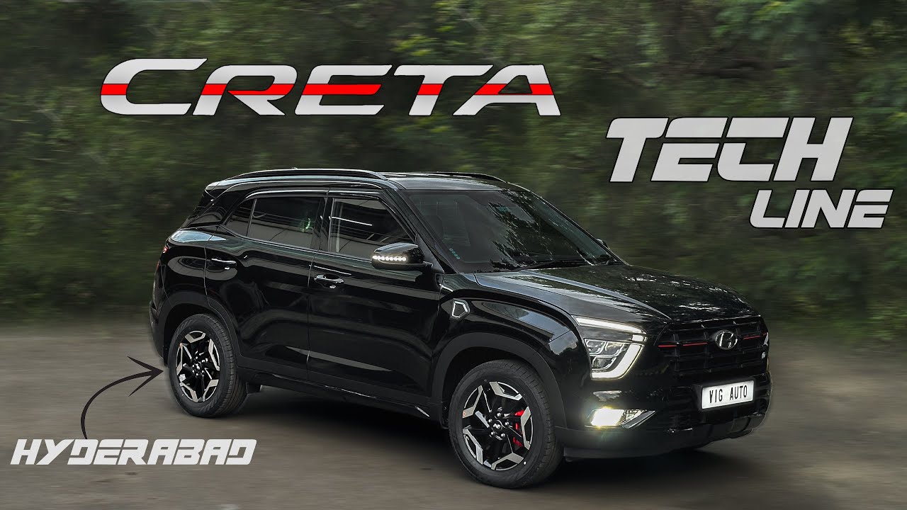 INDIA'S 1st CRETA TECH-LINE KNIGHT Edition | E to KNIGHT SX ...