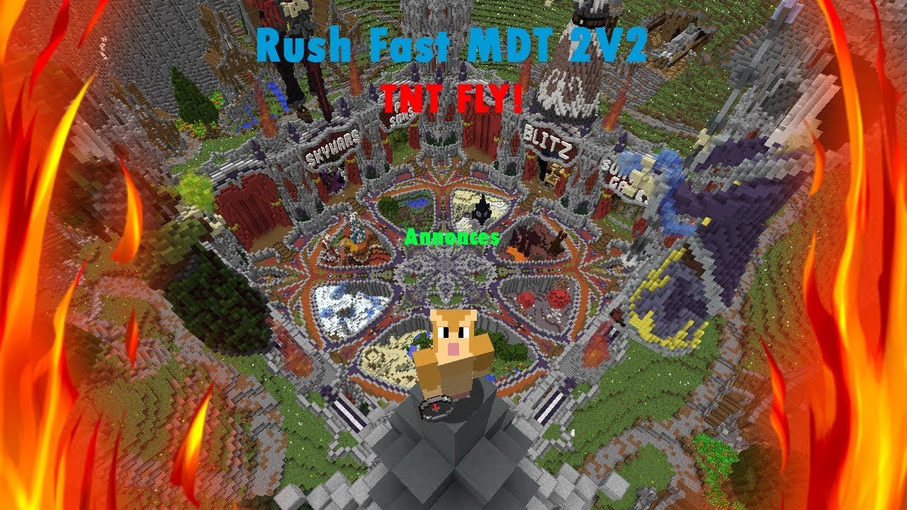 [FUNCRAFT] Rush Fast 2V2 détente + annonces - YouTube