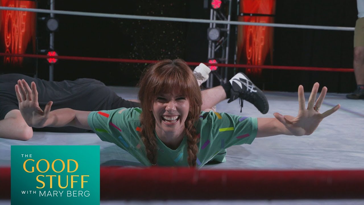 Mary Berg Tries Her Hand At Wrestling The Good Stuff With Mary Berg Youtube