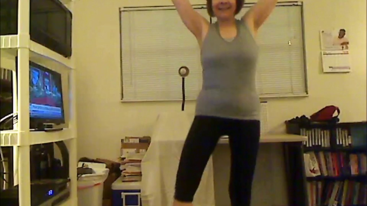 Gail at Sixty Does Her 1989 Charlene Prickett Exercise Workout - YouTube