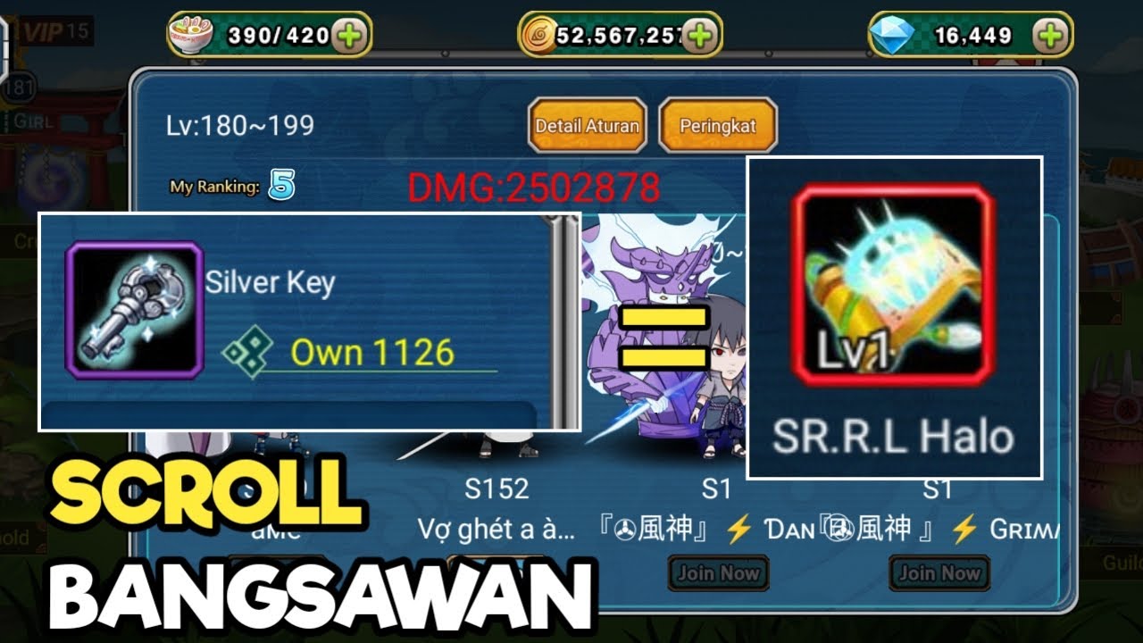 Beli Red Scroll + Nyerang World Boss 😁 (Ninja Rebirth Indonesia) - YouTube