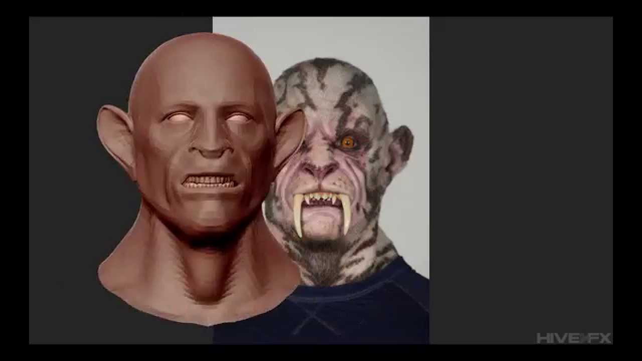 GRIMM - Sabertooth Digital Double [TimeLapse] 1080p - YouTube