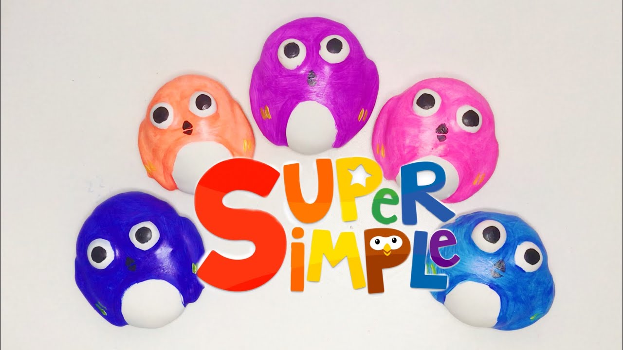 Super Simple Song | Hello Little Baby Sparrows | Plaster Clay Cracking ...