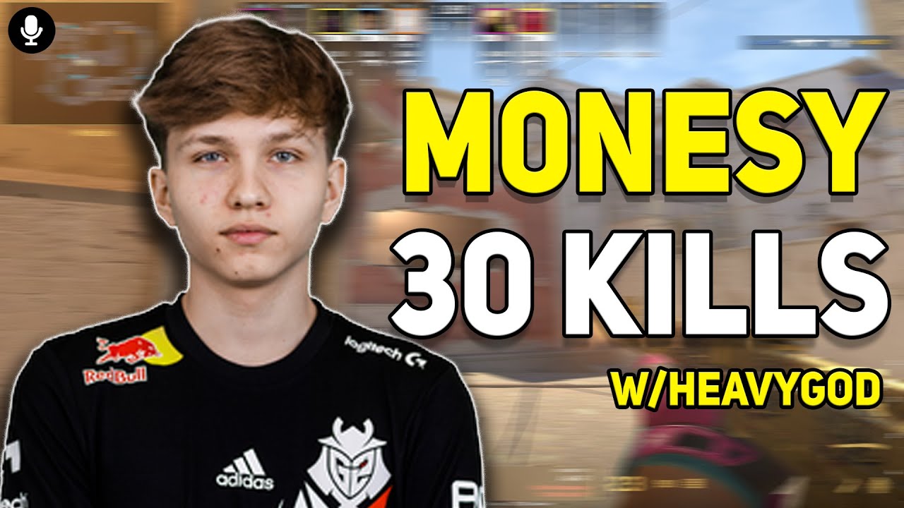 m0nesy plays FACEIT with HeavyGod - m0nesy pov with voice comms (Mirage) - YouTube