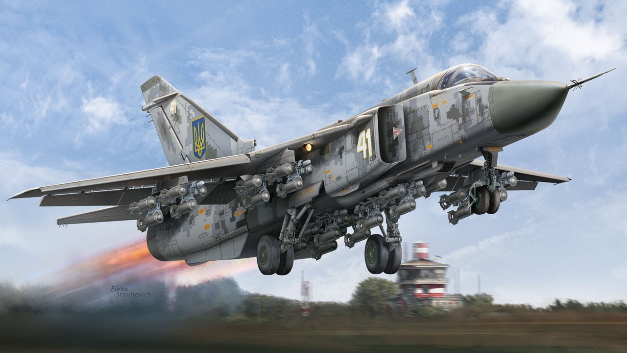 Sukhoi Su-24 Fencer front-line Attack Aircraft-REVIEW - YouTube