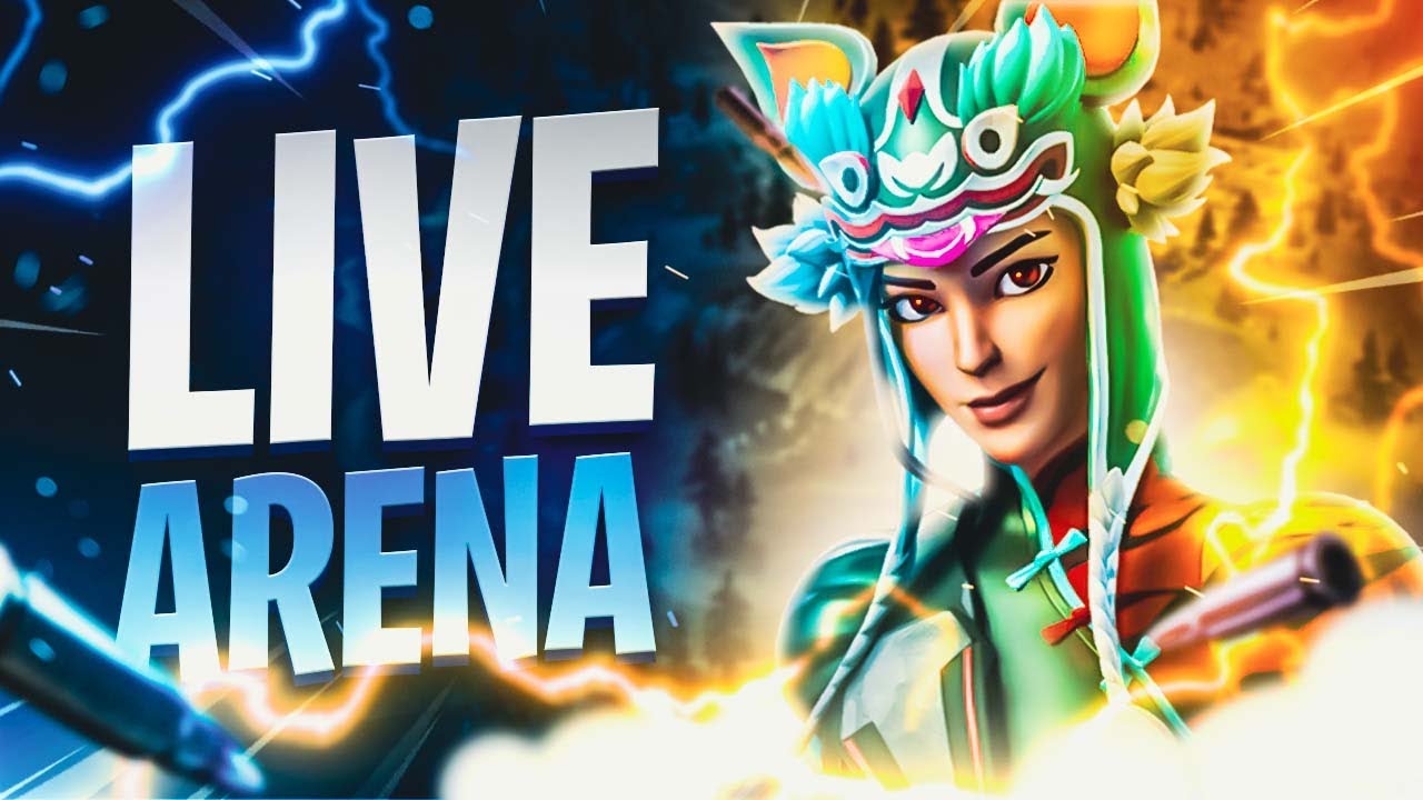 🔴Fortnite Late Game Arena Grind Live🔴(TOP 30 20K+ points) !newvid ...