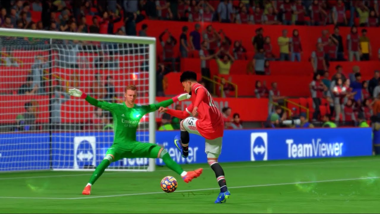 FIFA 22 PC MOD | Manchester United vs Arsenal | Premier League Derby ...
