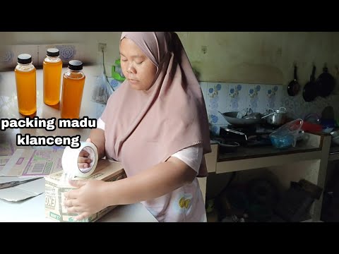 packing madu klanceng