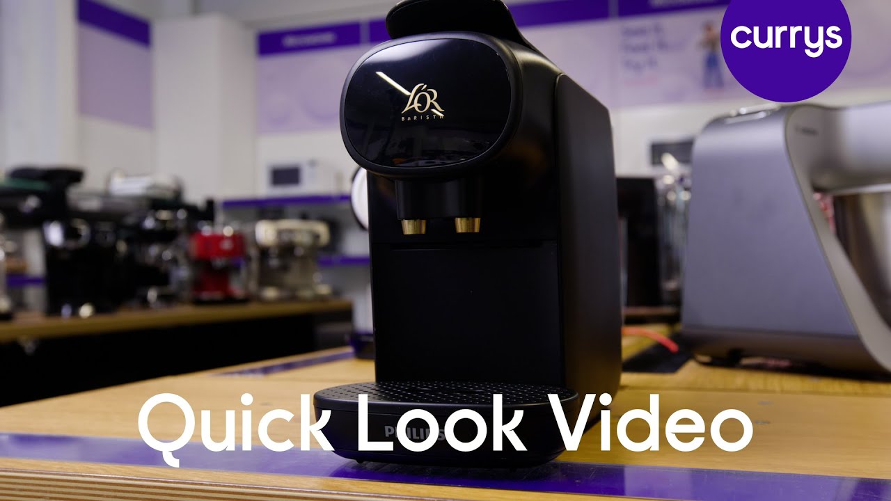 L'OR by Philips Barista Sublime LM9012/60 Coffee Machine - Quick Look ...