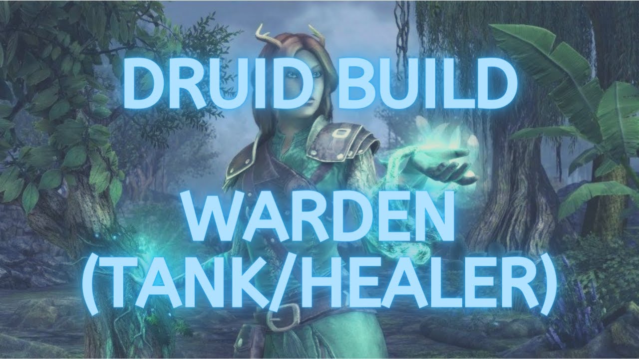 ESO- Druid hybrid tank/healer build - YouTube