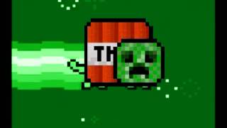 Minecraft Nyan Creeper Cat Minecraft Nyan Cat Parkour! W/Lachlan