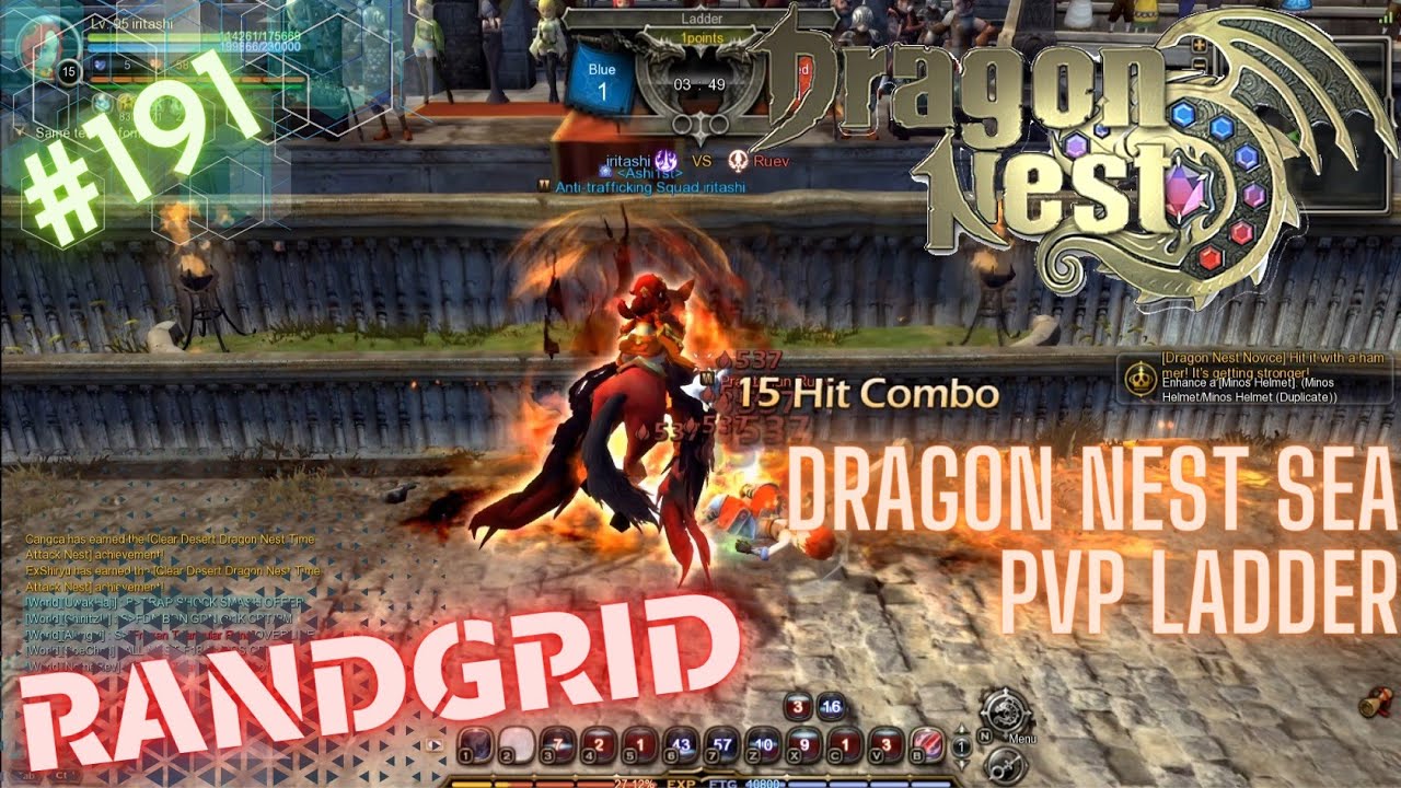 #191 Randgrid ~ Dragon Nest SEA Pre Ladder - YouTube