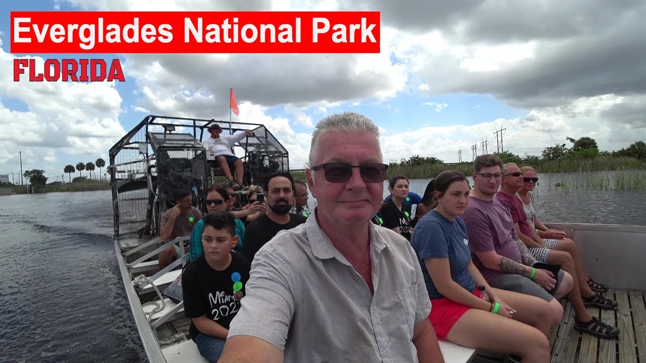 Am facut o tura cu barca cu elice in parcul national Everglades - YouTube