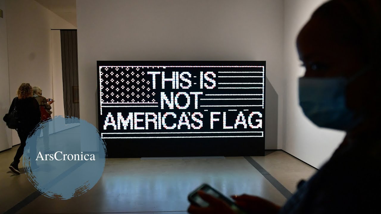 THIS IS NOT AMERICA'S FLAG. THE BROAD MUSEUM, US - YouTube