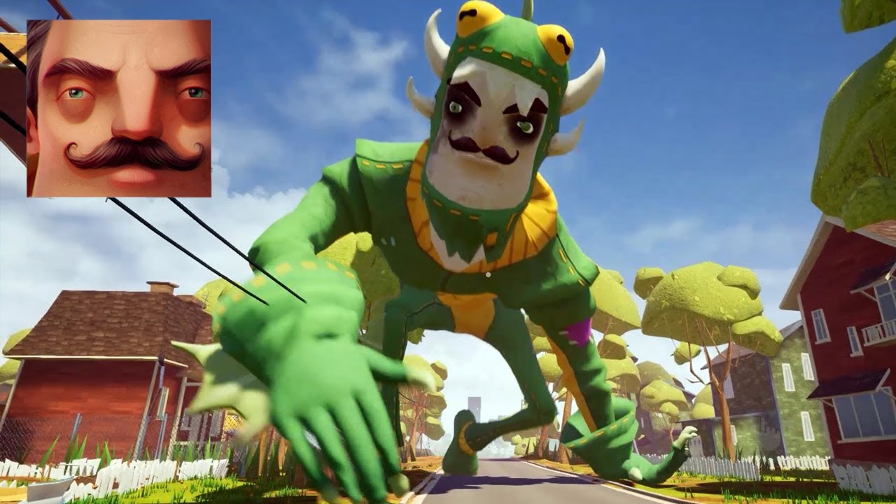 Hello Neighbor - My New Neighbor Big Monster (Secret Neighbor) Act 2 ...