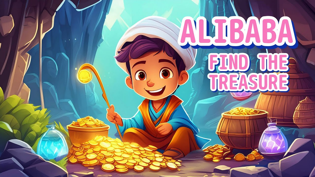 ALIBABA FIND THE TREASURE Alibaba's Adventure Finding Treasure and ...