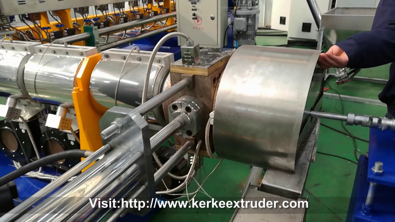 Carbon Black Pellets Double-stage Twin Screw Compounding Extrusion Line ...