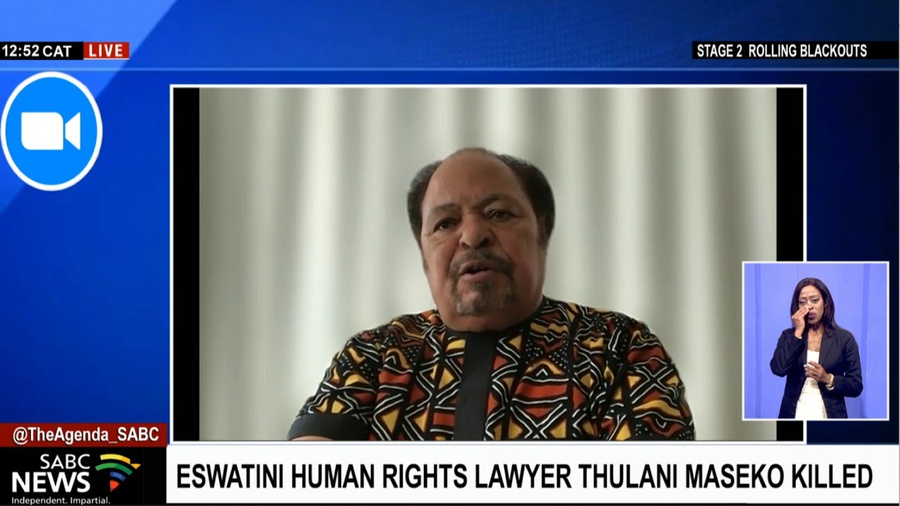 Professor Ibbo Mandaza on the killing of human rights lawyer Thulani ...