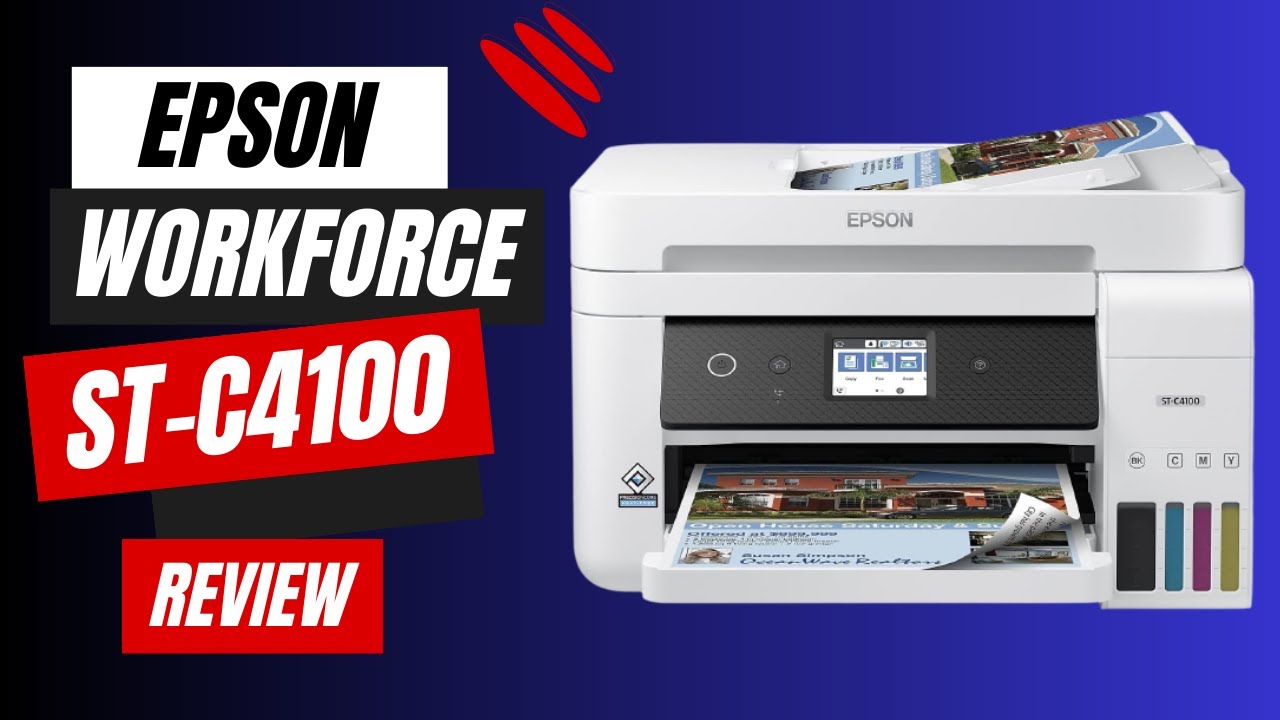 Epson WorkForce ST-C4100: The Ultimate Supertank MFP - Full Review ...