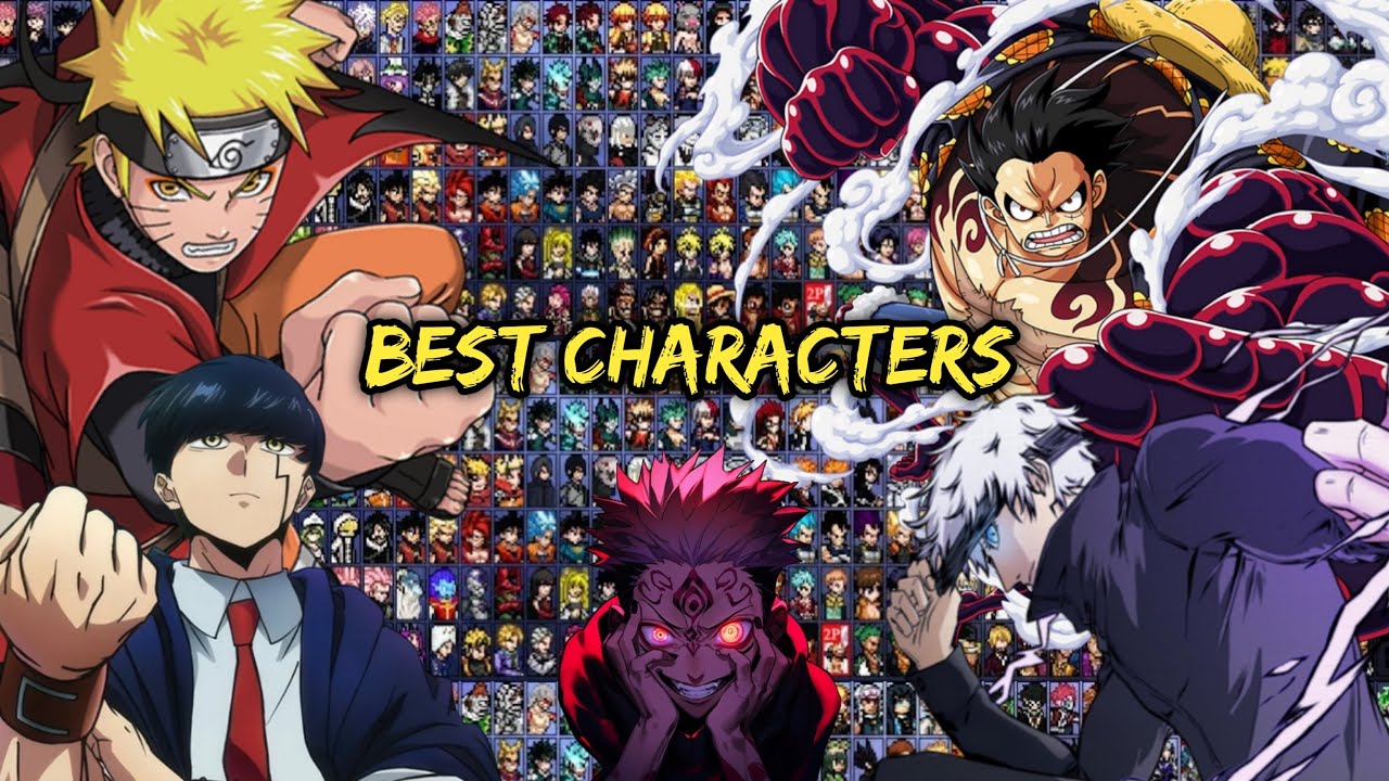New Jump Ultimate Stars Mugen (DirectX) | Anime Best Characters Game ...